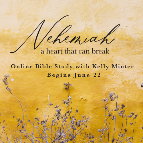 Study Nehemiah with Kelly Minter this Summer - Justice & Mercy ...